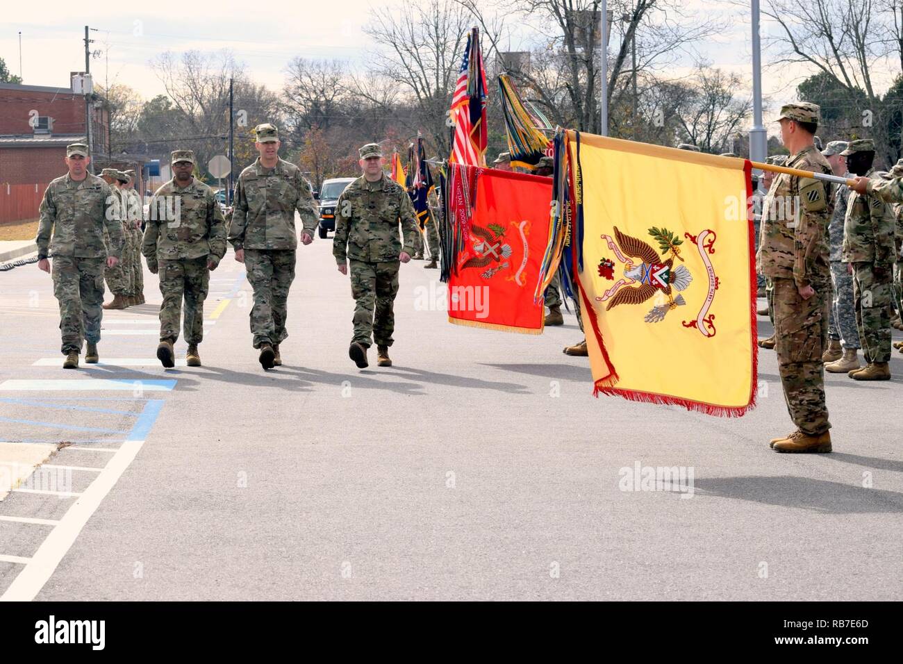 The 48th infantry brigade combat team commander hi-res stock ...