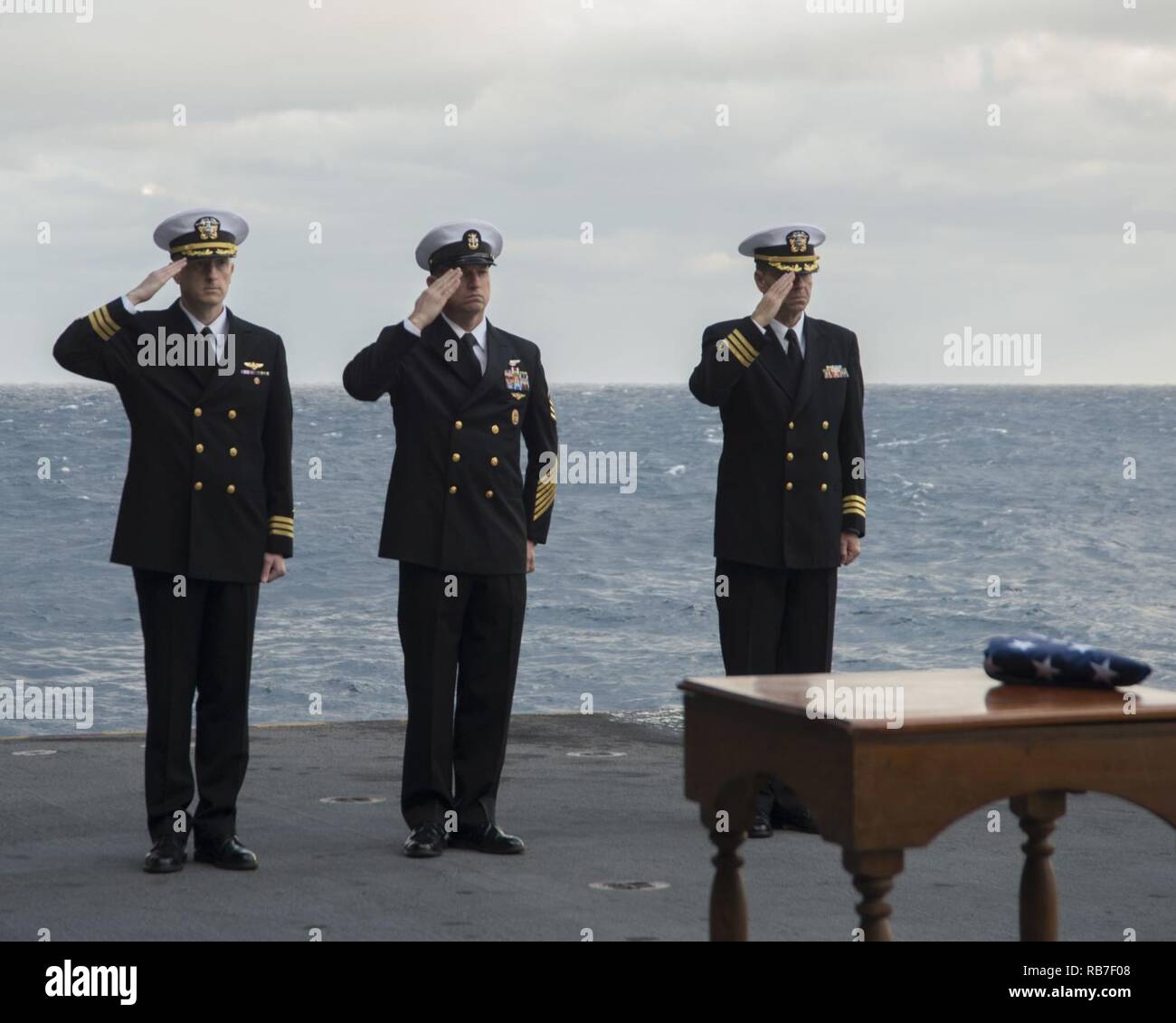 Sailors Salute High Resolution Stock Photography and Images - Alamy