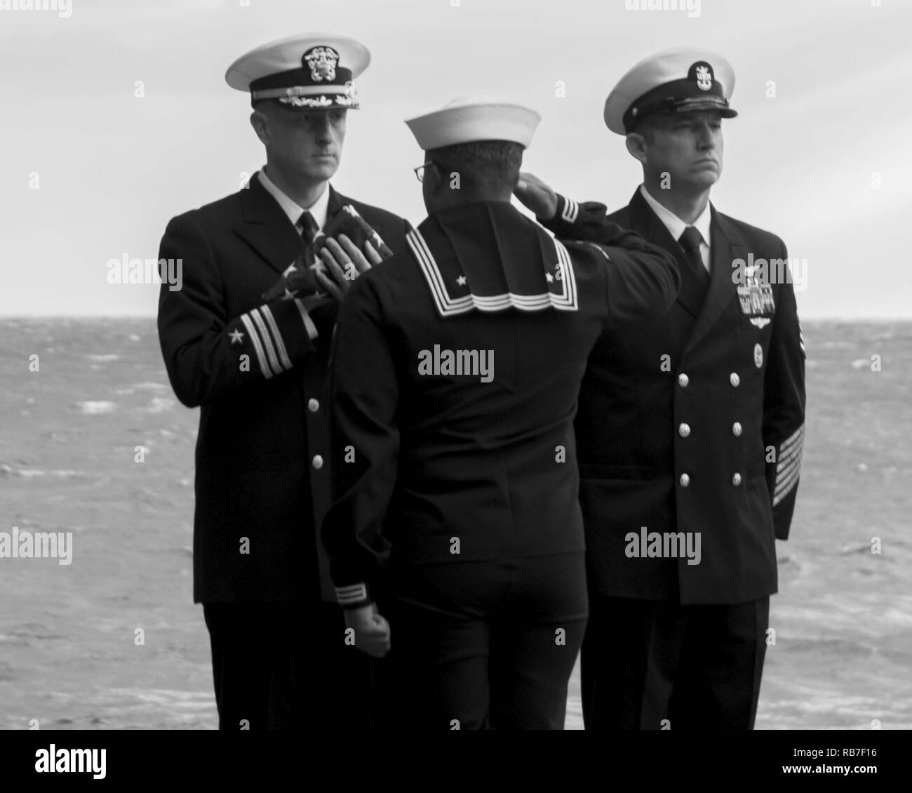 ATLANTIC OCEAN (Dec. 3, 2016) Petty Officer 3rd class Joey Rush, from ...