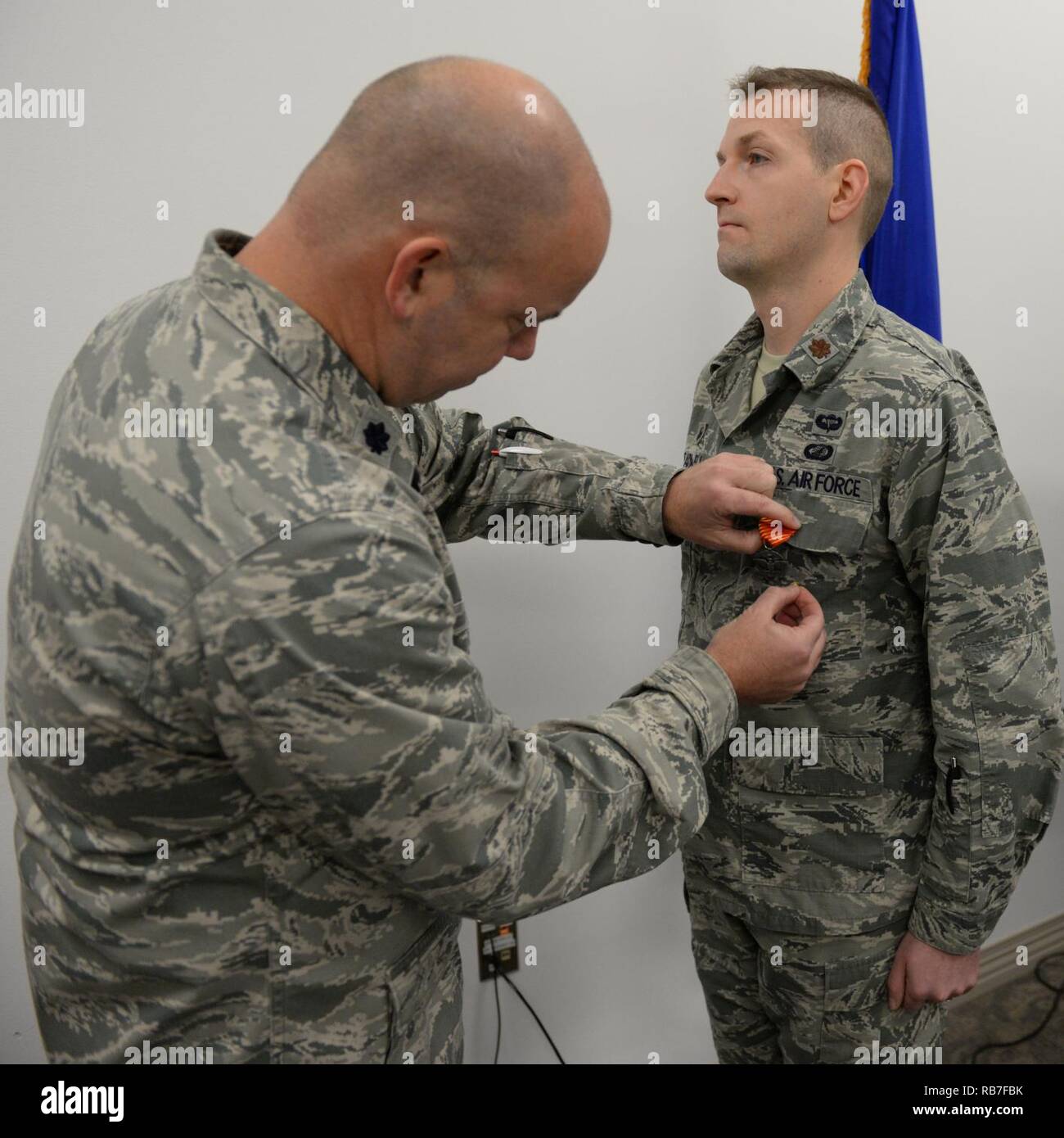 U.S. Air Force Lt. Col. William Davis, 157th Air Refueling Wing vice ...