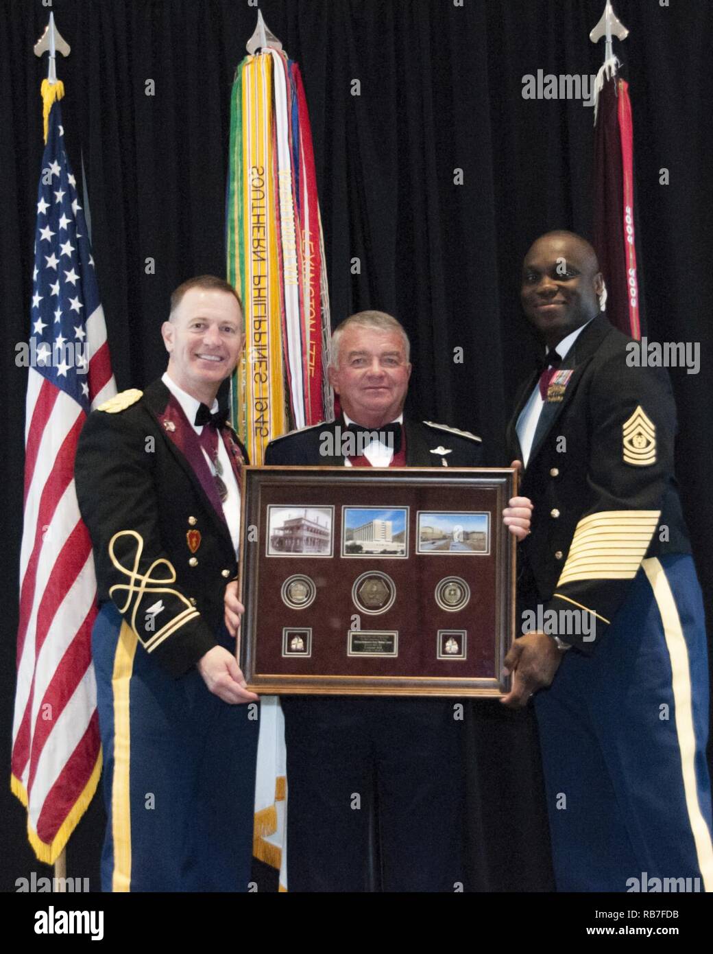 Col. John A. Smyrski III (left), commander, William Beaumont Army ...