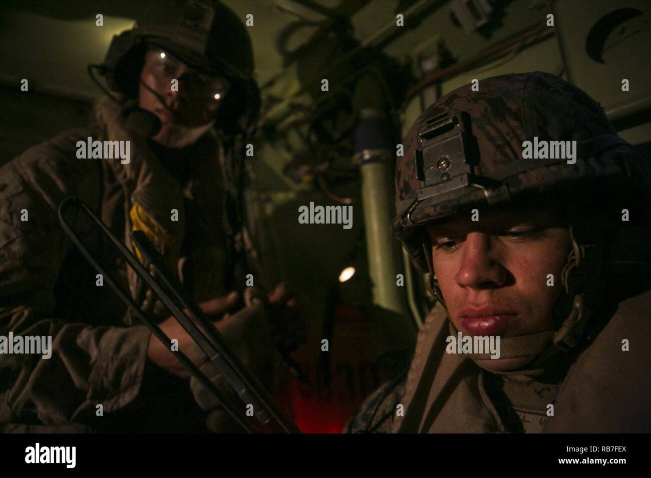 2nd Lieutenant Victor Tubera, the weapons platoon commander with 1st ...