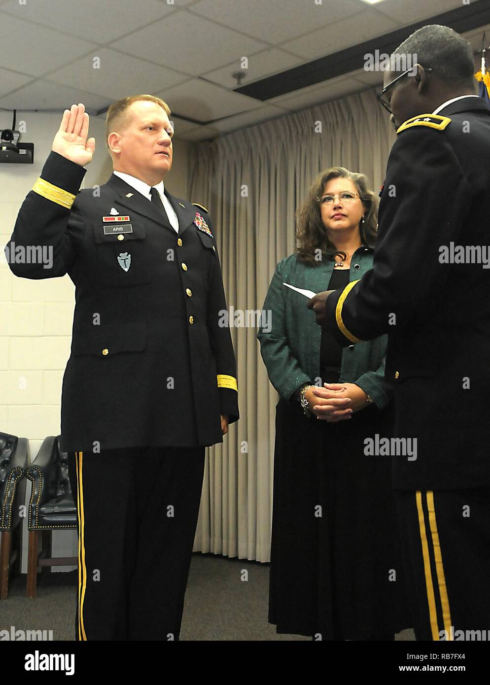 Brig. Gen. Charles "Chuck" Aris, 36th Infantry Division Assistant ...