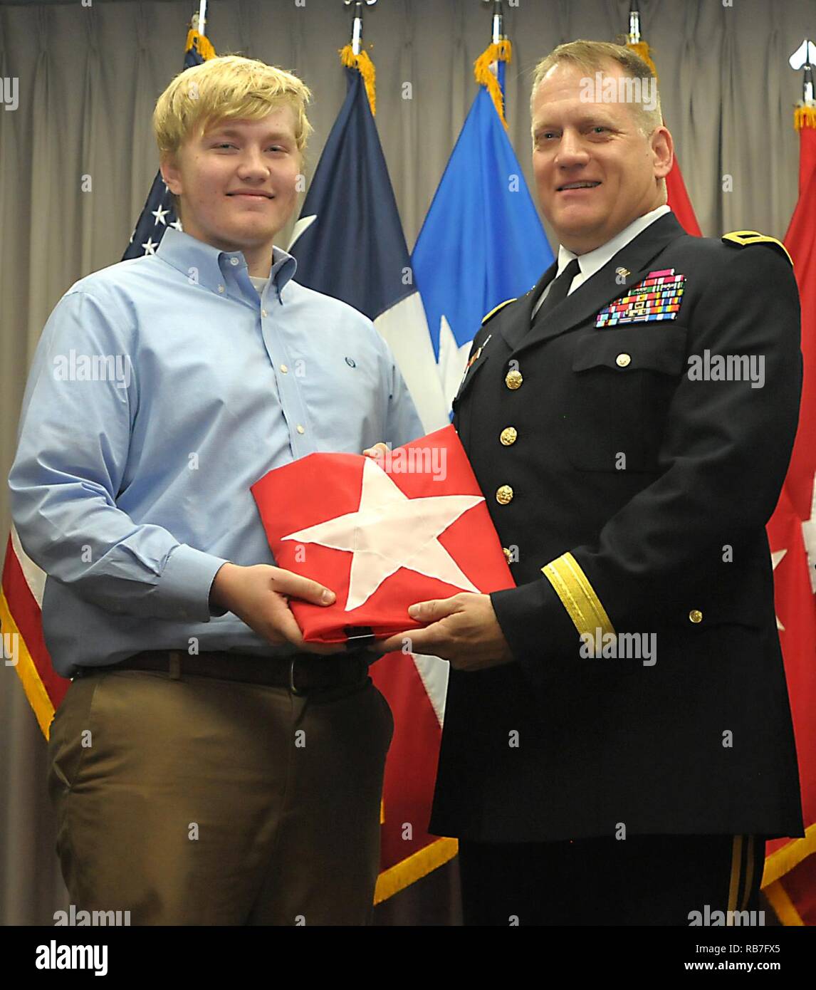 Brig. Gen. Charles "Chuck" Aris, 36th Infantry Division Assistant ...