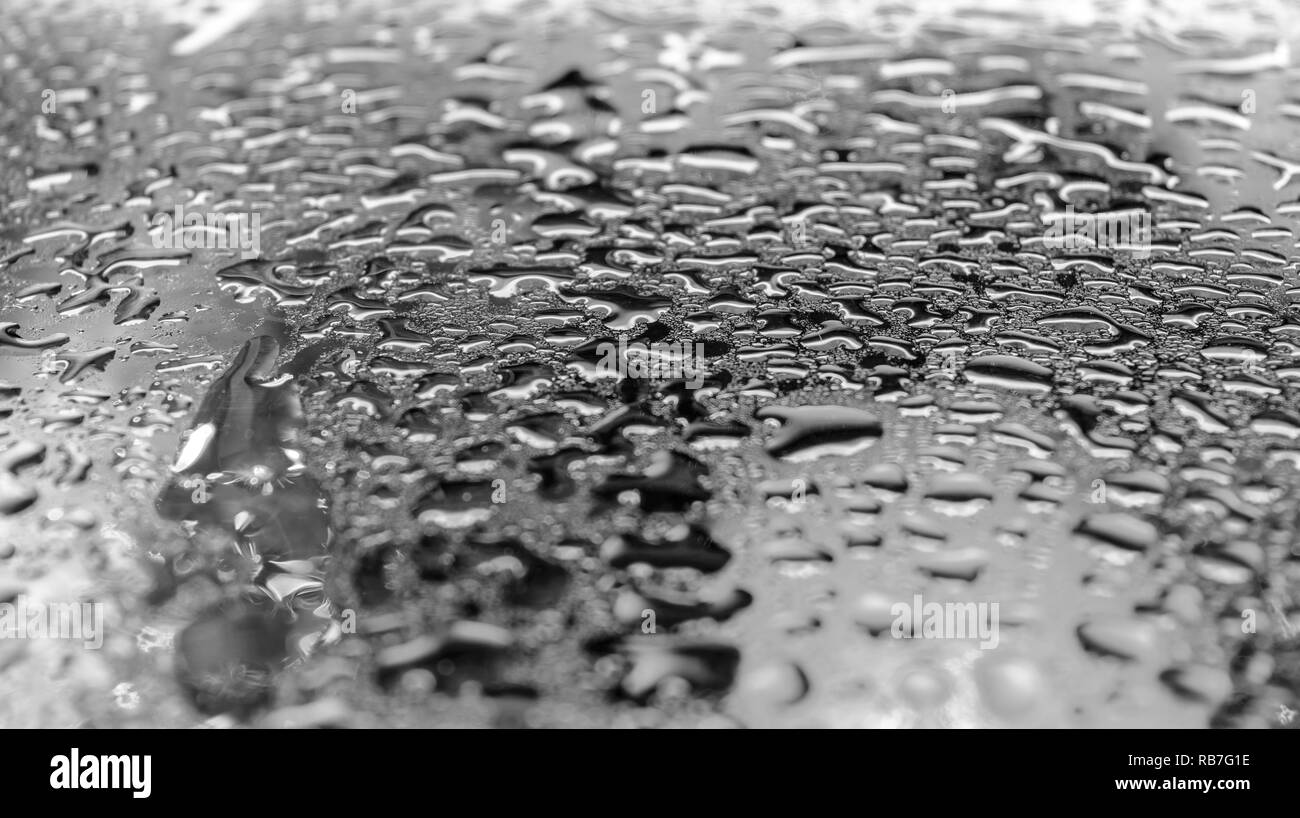 Glass oil water Black and White Stock Photos & Images - Alamy