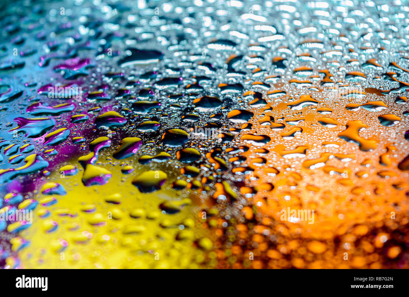 amazing water drops Stock Photo - Alamy