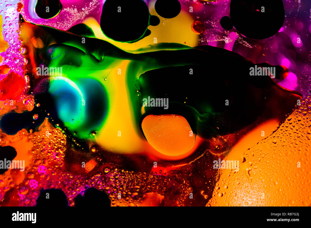 amazing water drops Stock Photo - Alamy