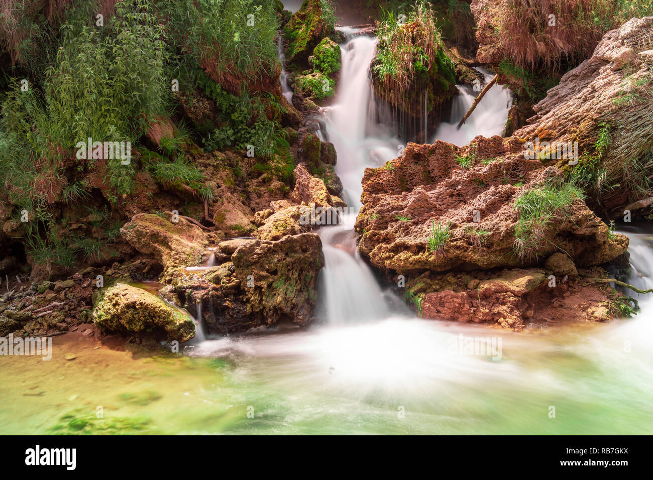 Long time exposure of Kravica waterfall in Bosnia and Herzegovina Stock ...