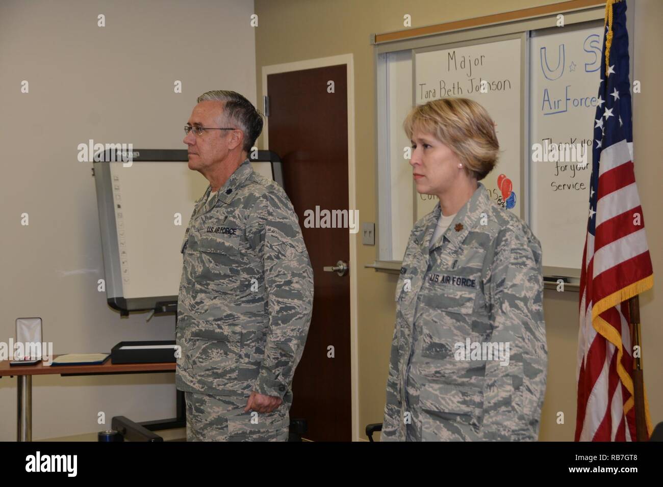 Major Beth Johnson, 507th Medical Squadron retired from the Air Force ...