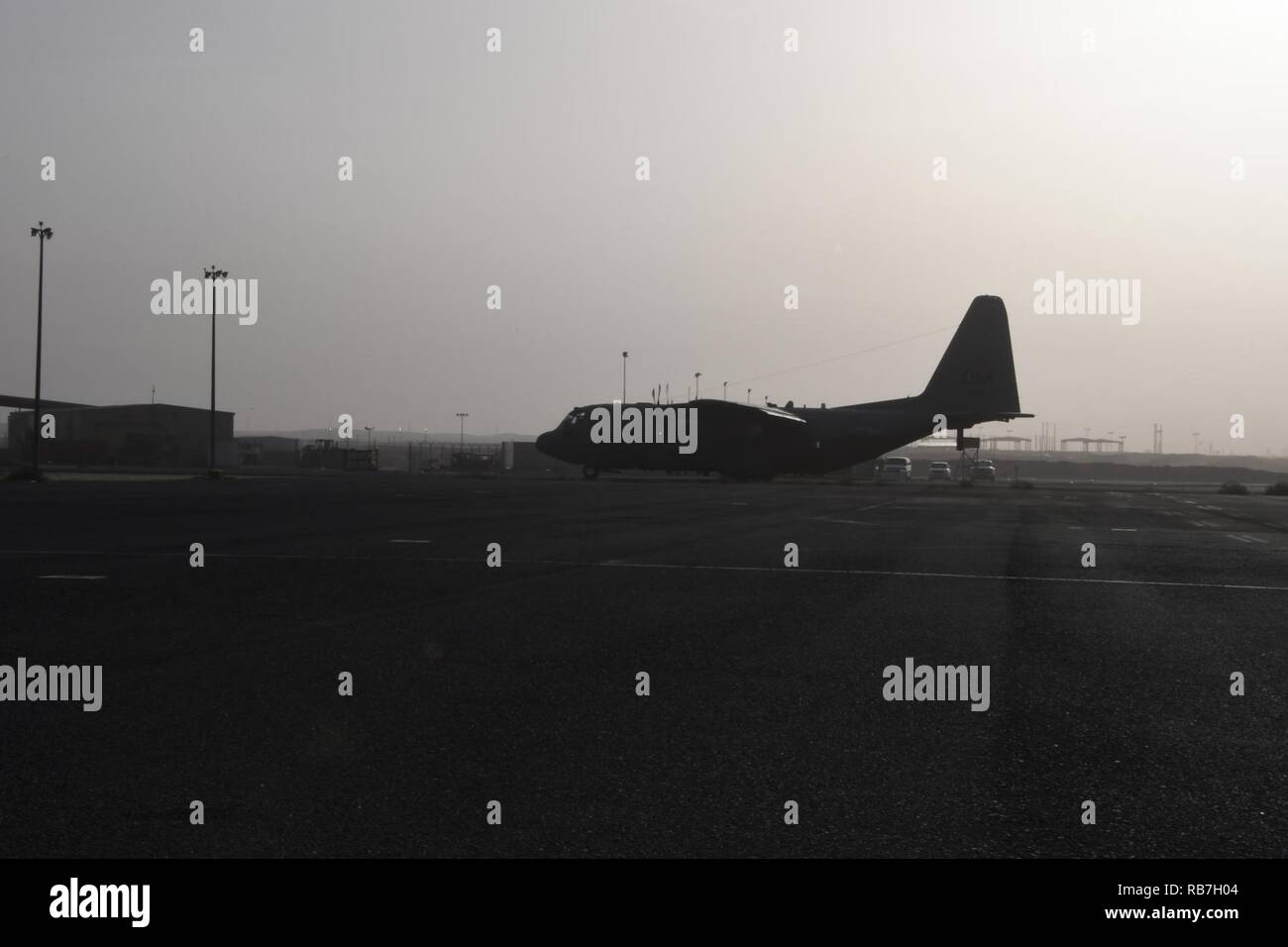 An EC-130H Compass Call taxis Dec. 5, 2016 at an undisclosed location ...