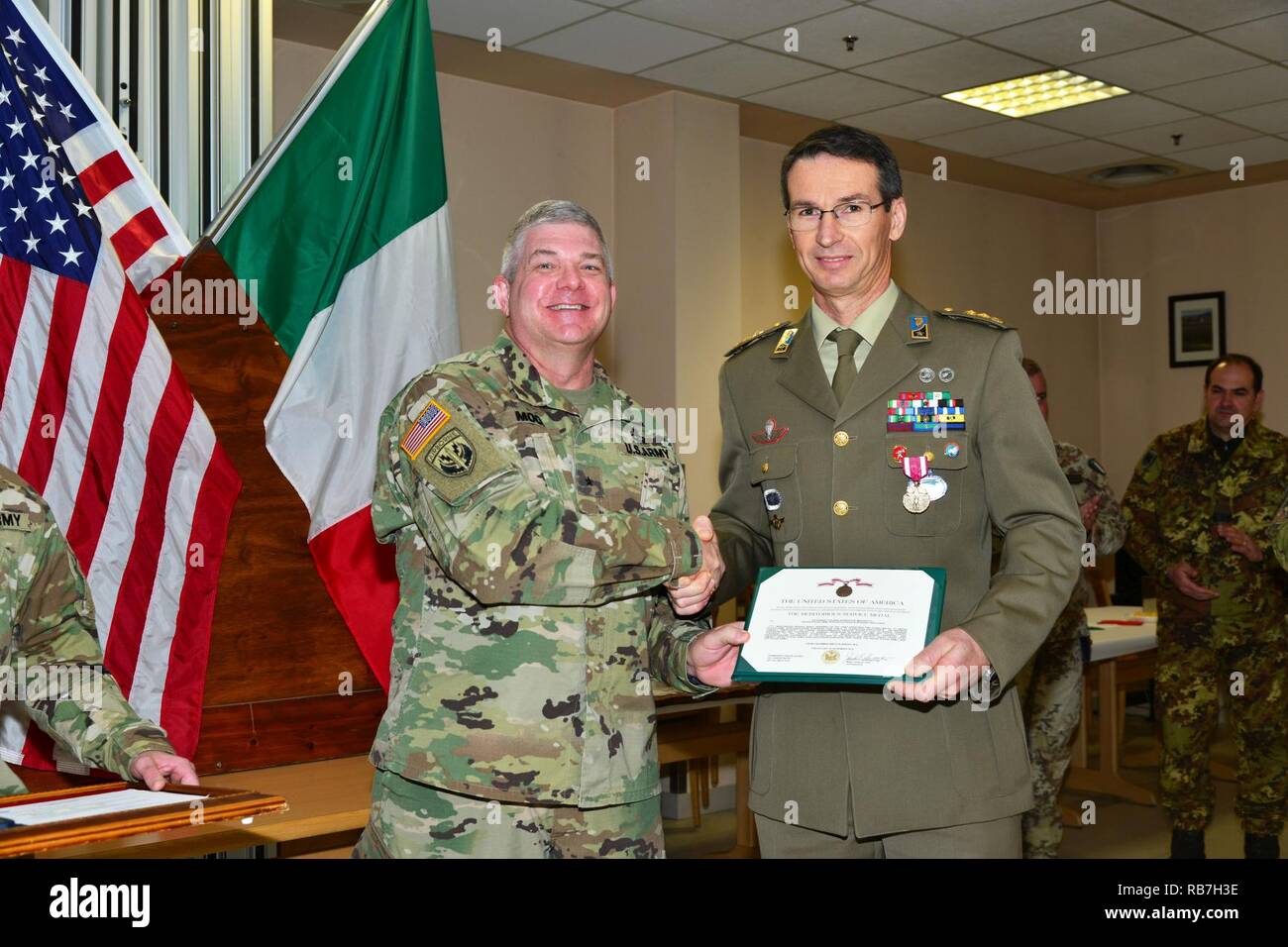 Brig. Gen. Kenneth H. Moore, U.S. Army Africa deputy commanding General ...