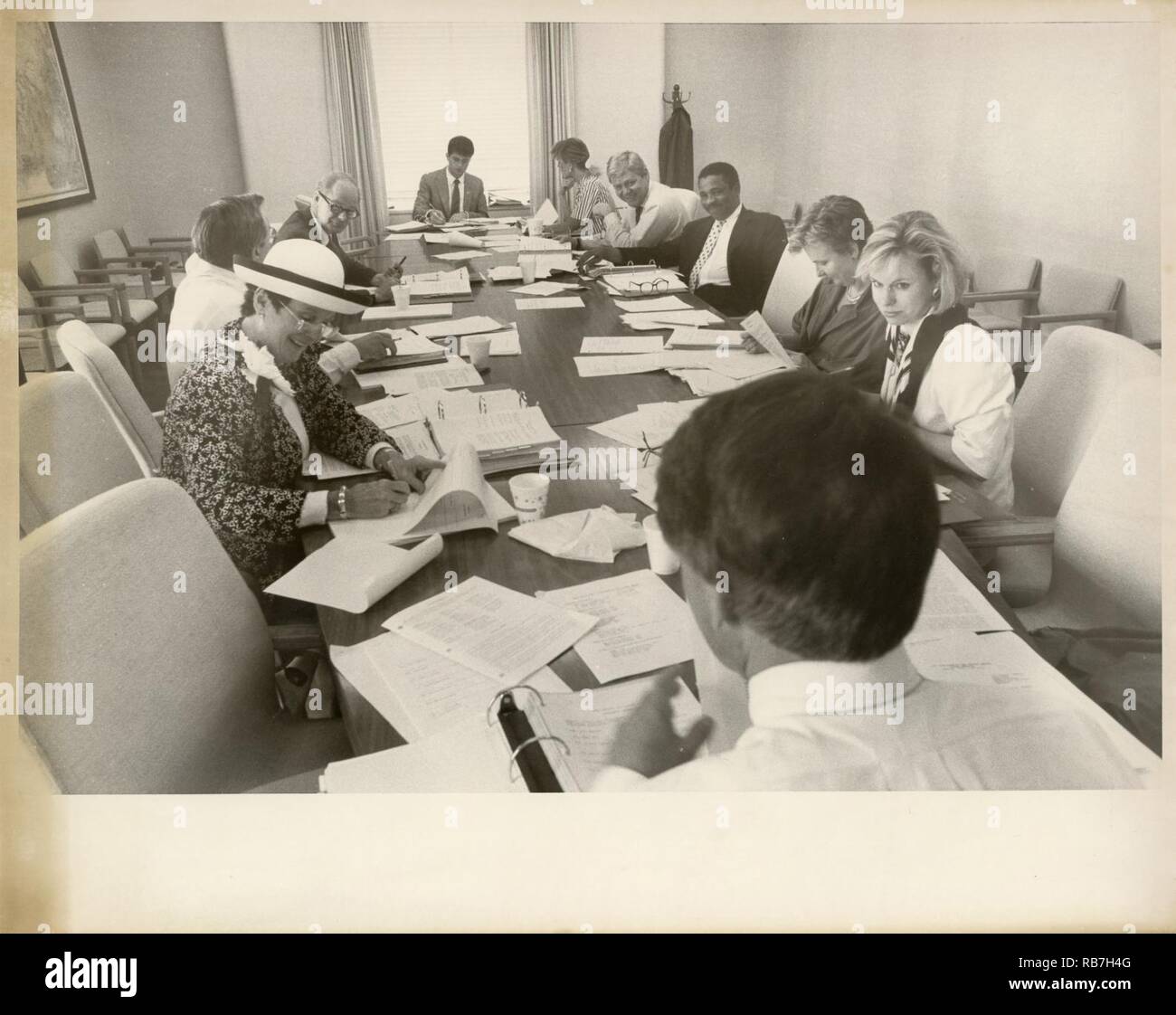 Judges World Food Day - Table of judges Stock Photo - Alamy
