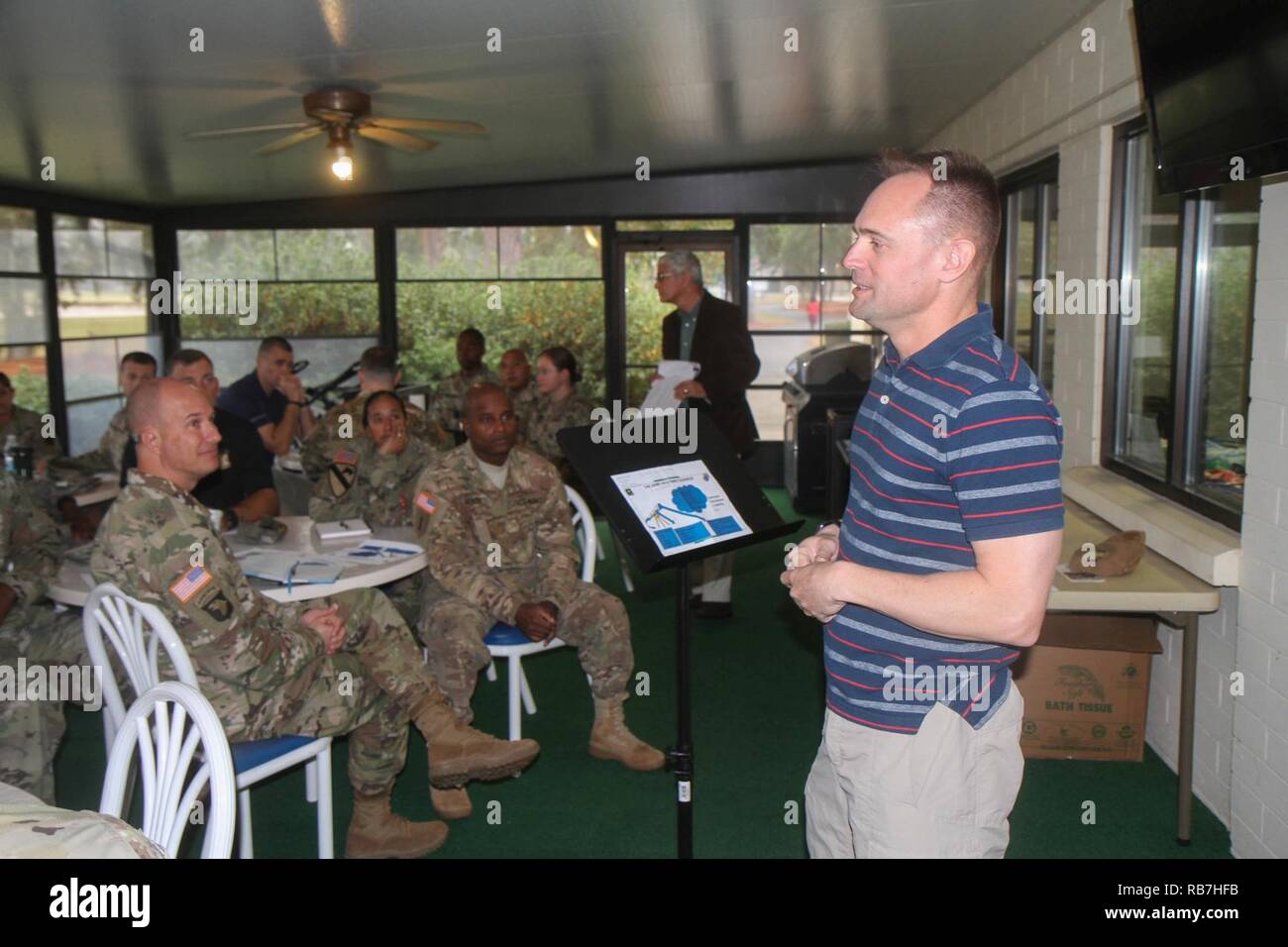 Col. Jered P. Helwig, the commander the 3rd Infantry Division ...