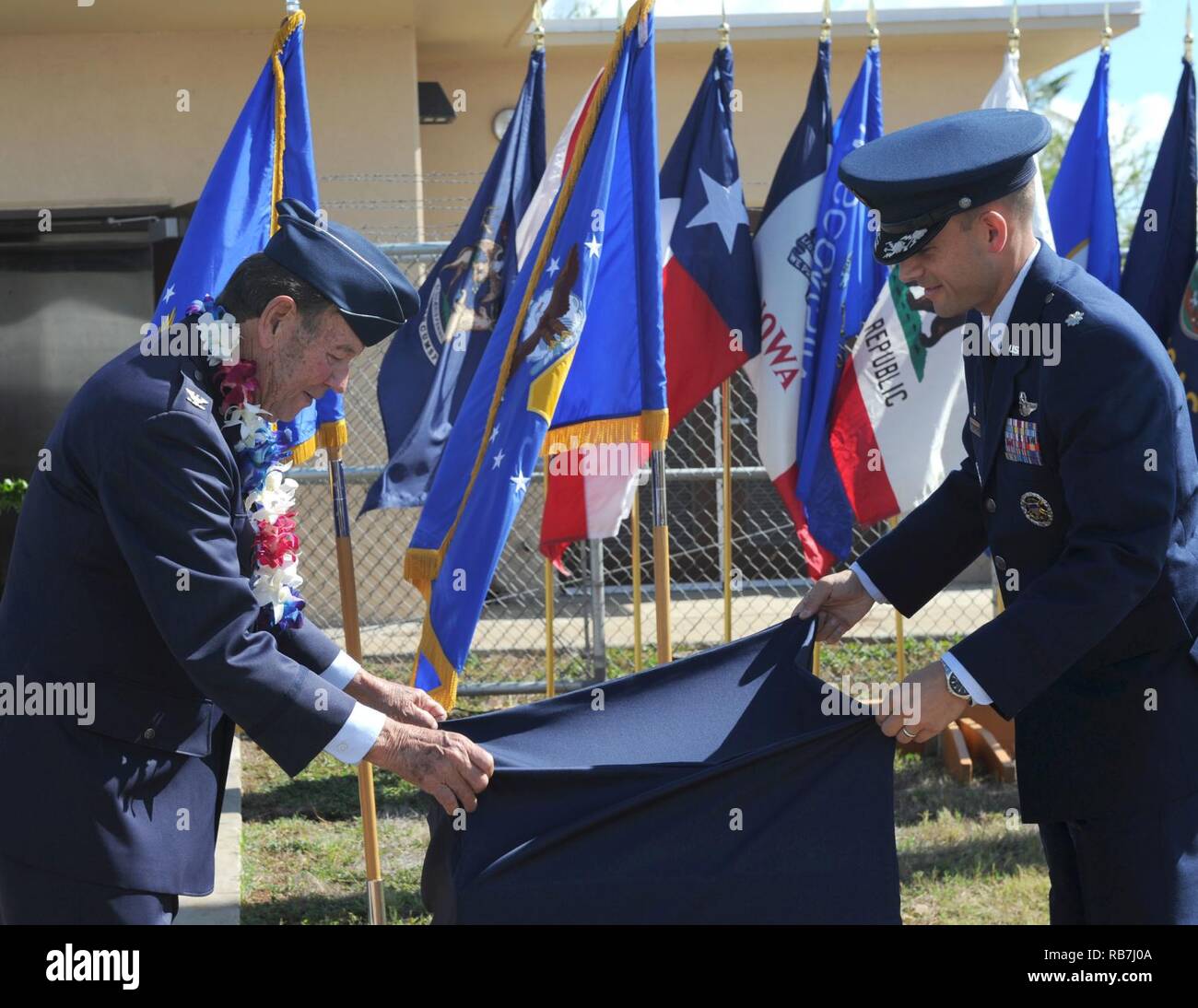 U.S. Air Force retired Col. Robert Blake, son of Lt. Gen. Gordon A ...