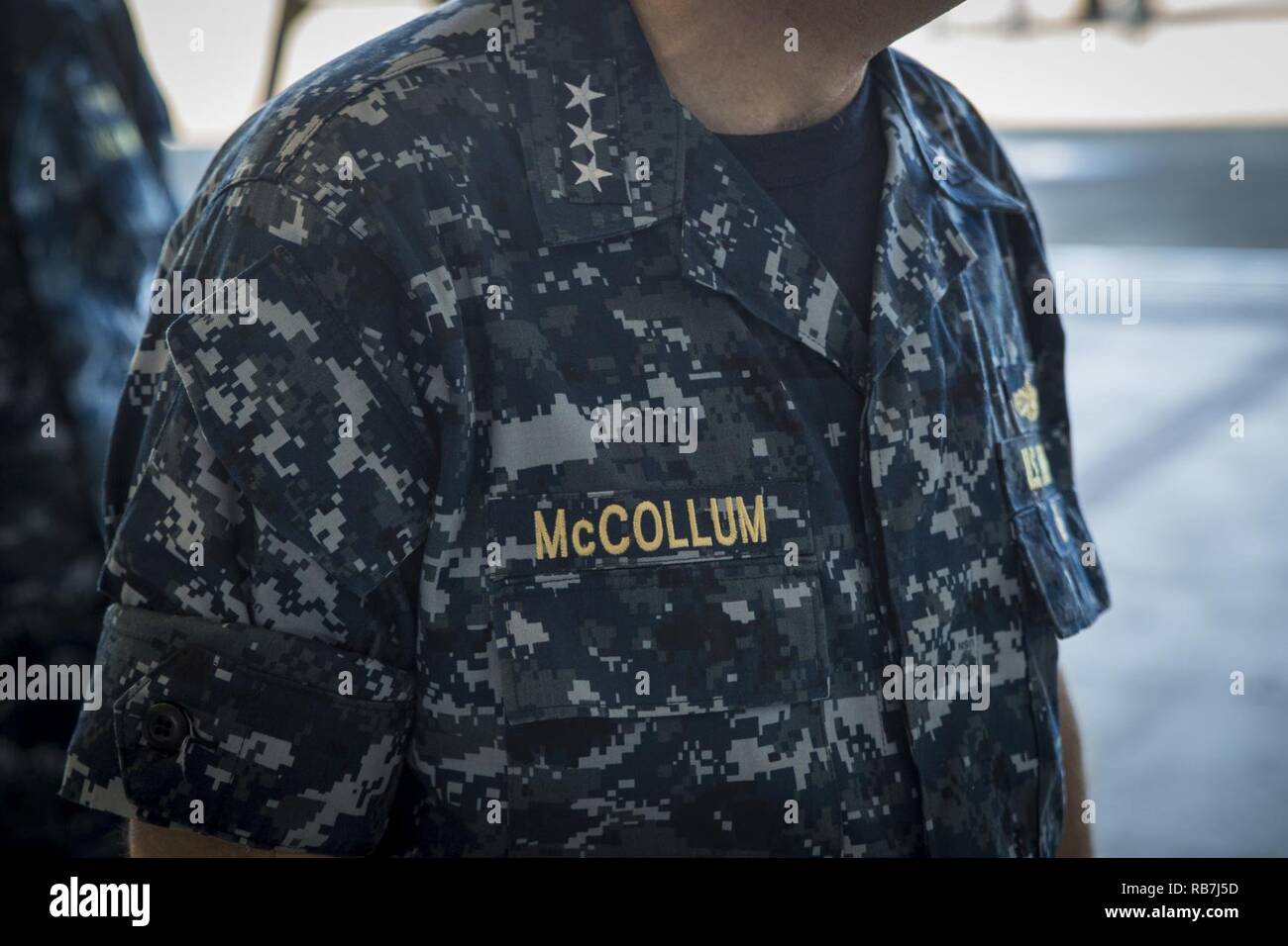 MARINE CORPS BASE HAWAII – Vice Adm. Luke McCollum, the chief of the ...