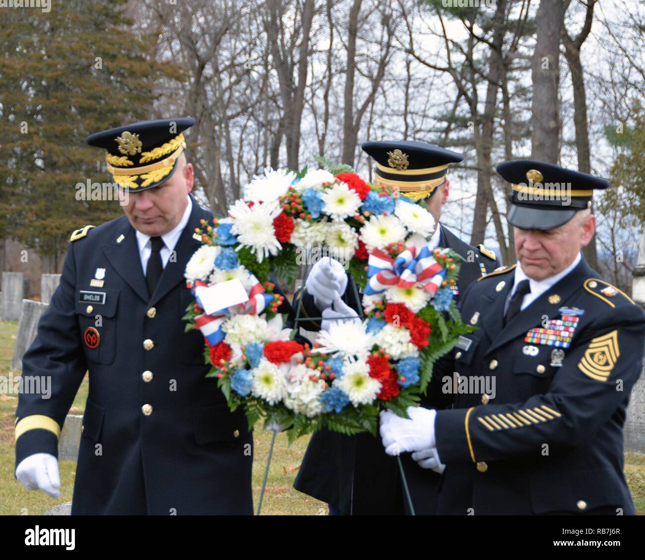 New York Army National Guard Brigadier General Raymond Shields ...