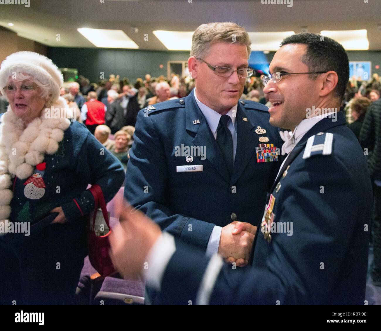 U.S. Air Force Col. Jeffrey Pickard, 349th Maintenance Group commander ...