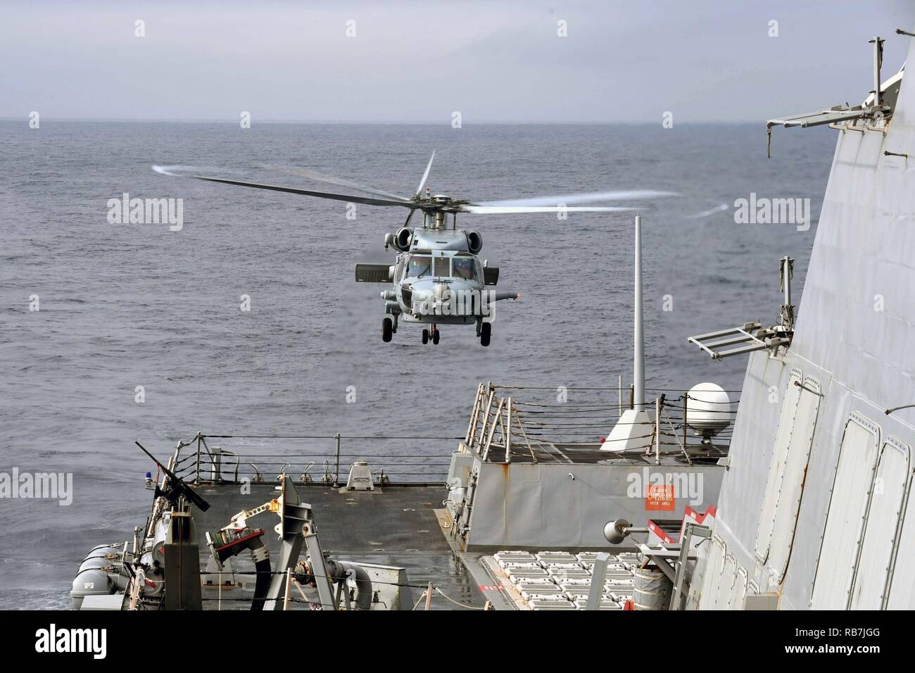 ATLANTIC OCEAN (Dec. 5, 2016) A MH-60 Seahawk helicopter from ...