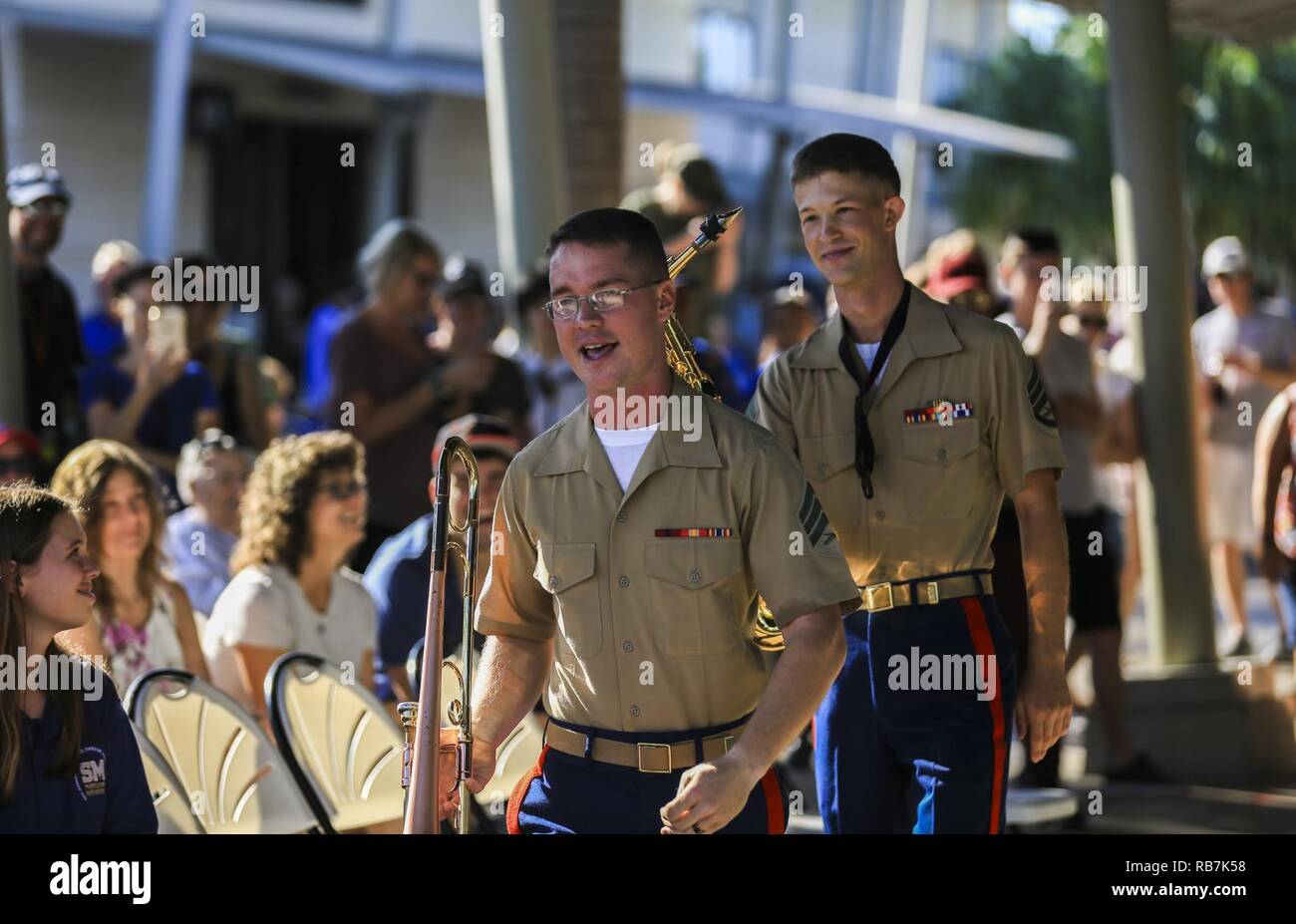 U.S. Marine Sgt. Ryan Payne and Staff Sgt. Dustin Kaiser, both ...
