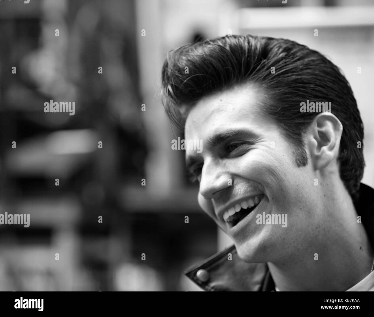 Derek Keeling ( GREASE ) attending BROADWAY on BROADWAY 2008 in Times ...
