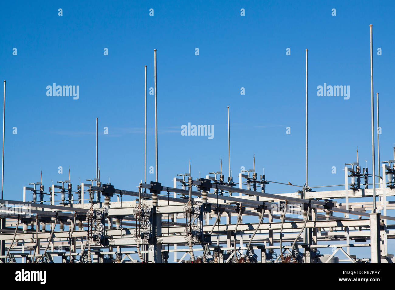 Substation lightning hi-res stock photography and images - Alamy