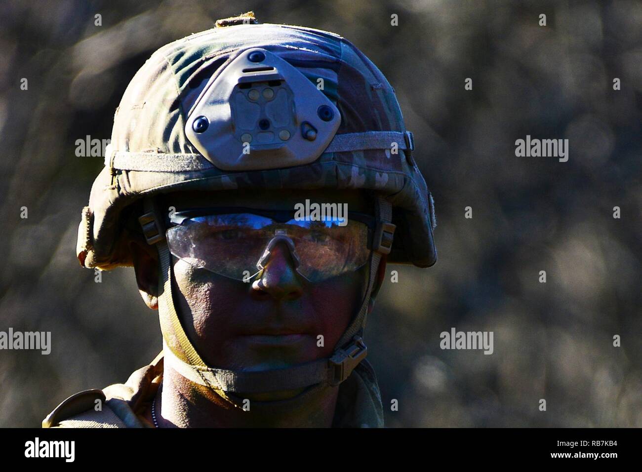 U.S. Army Sgt. 1st Class Elijiah Howlett, paratrooper assigned to 1st ...