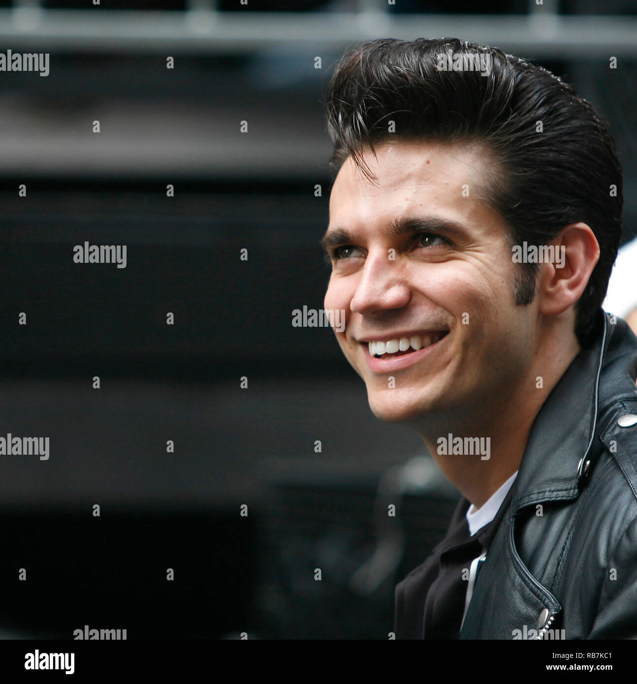 Derek Keeling ( GREASE ) attending BROADWAY on BROADWAY 2008 in Times ...