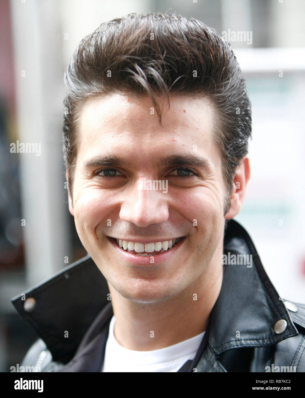 Derek Keeling ( GREASE ) attending BROADWAY on BROADWAY 2008 in Times ...