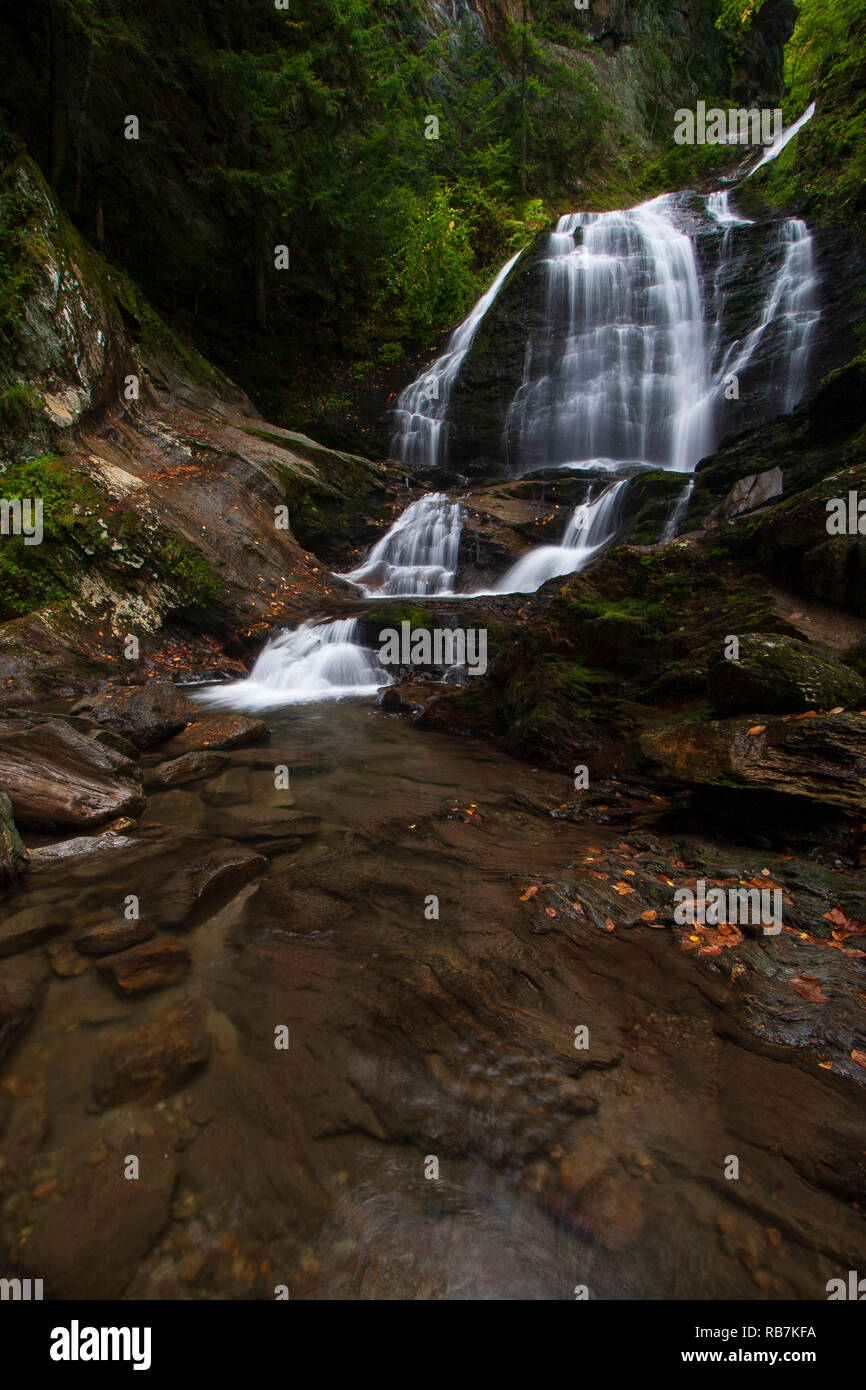 Moss glen falls stowe vermont hi-res stock photography and images - Alamy
