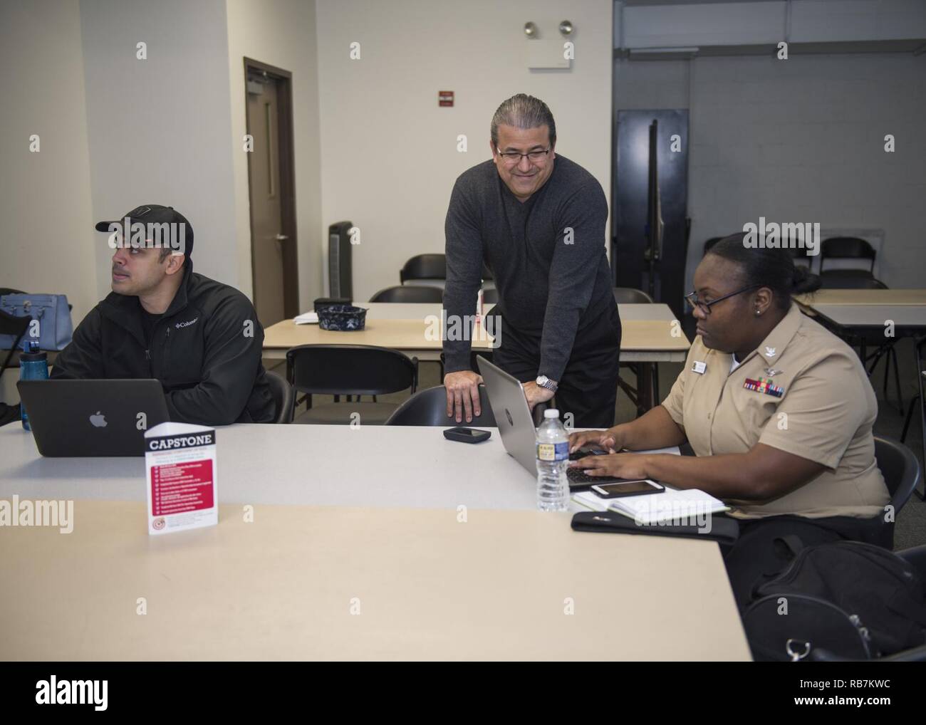 NORFOLK, Va. (Dec. 6, 2016) Retired Capt. John Malfitano, program ...