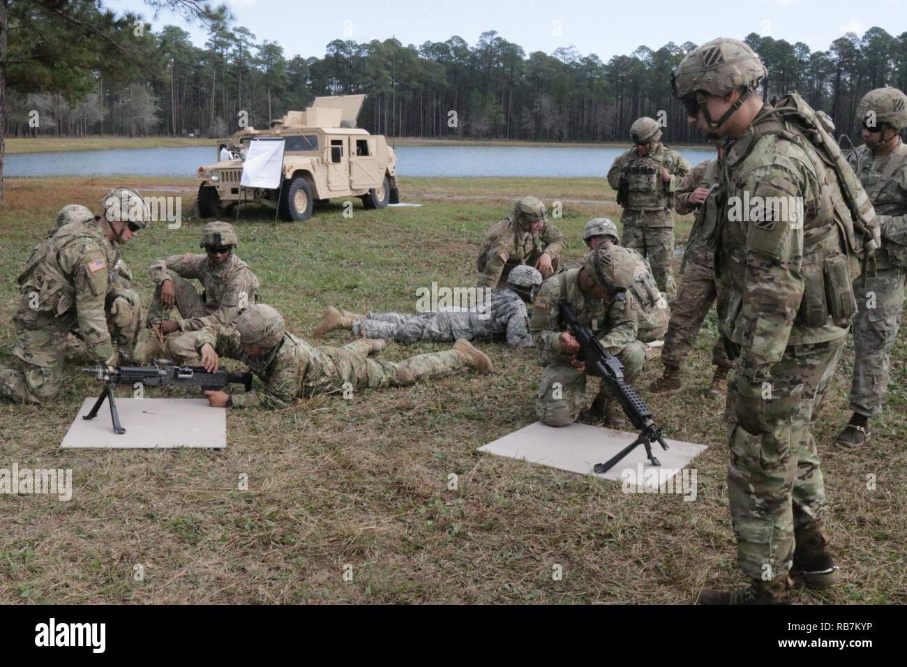 Soldiers with the 5th Squadron, 7th Cavalry Regiment, 1st Armored Combat Brigade, 3rd Infantry ...