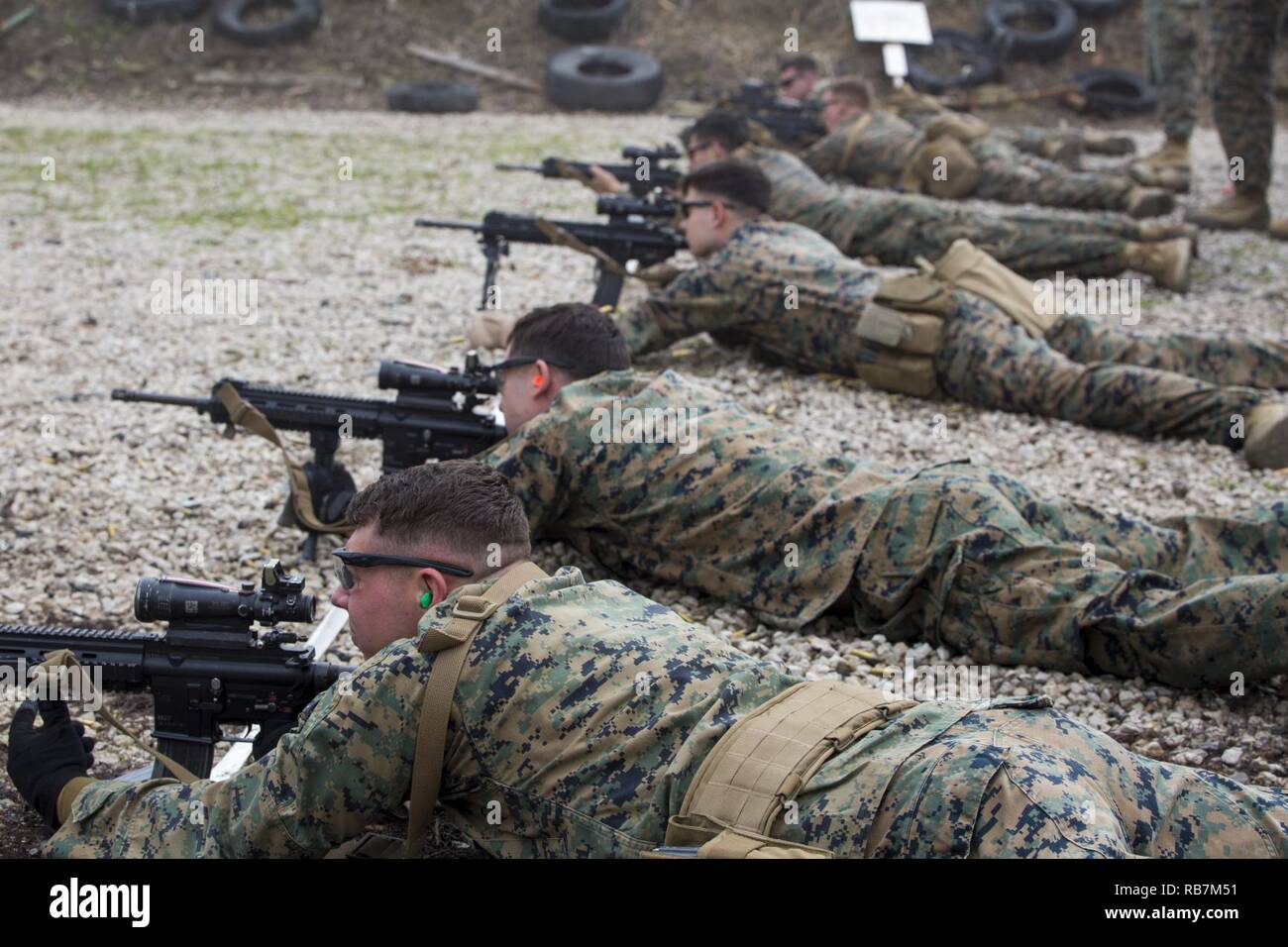 Marines assigned to the Special Purpose Marine Air-Ground Task Force ...