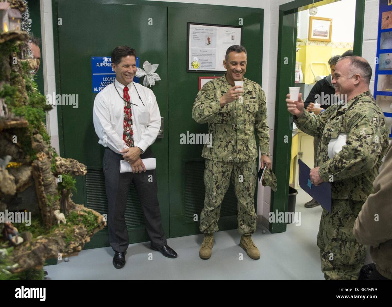 8 NAPLES (December 6, 2016) – Rear Adm. Darius Banaji, Commander Naval ...