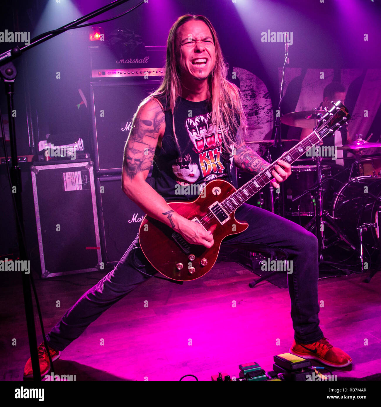 Fozzy live at Manchester Academy Stock Photo - Alamy