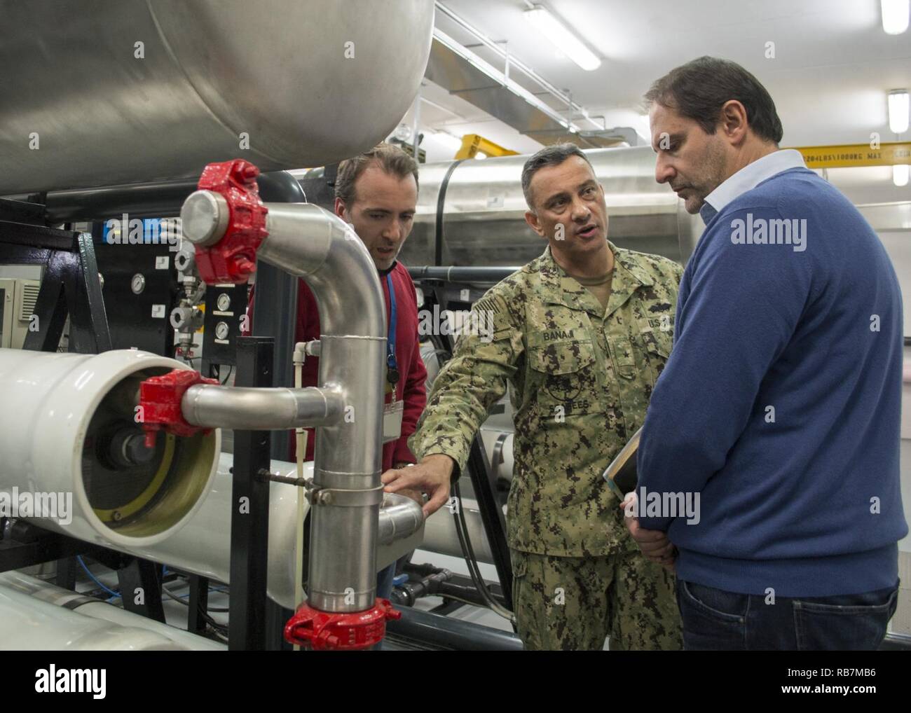 NAPLES, Italy (Dec. 6, 2016) Rear Adm. Darius Banaji, Commander Naval ...