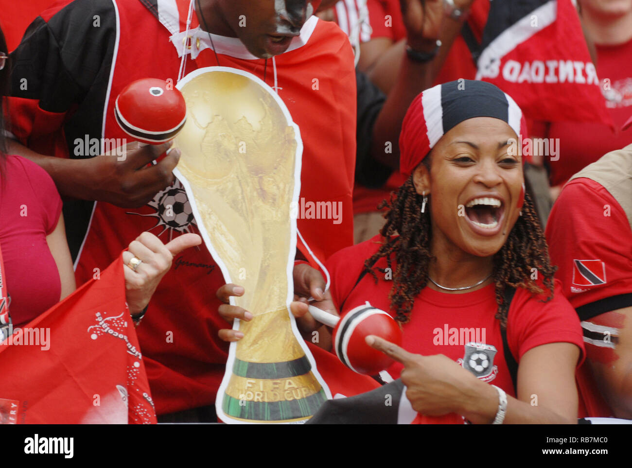 Trinidad soccer fan hi-res stock photography and images - Alamy