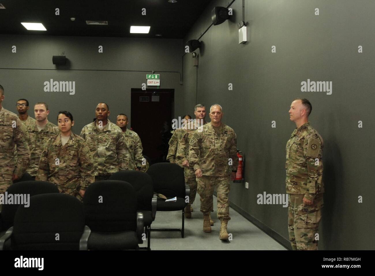 Army Reserve Brig. Gen. Bruce E. Hackett, deputy commanding general of ...