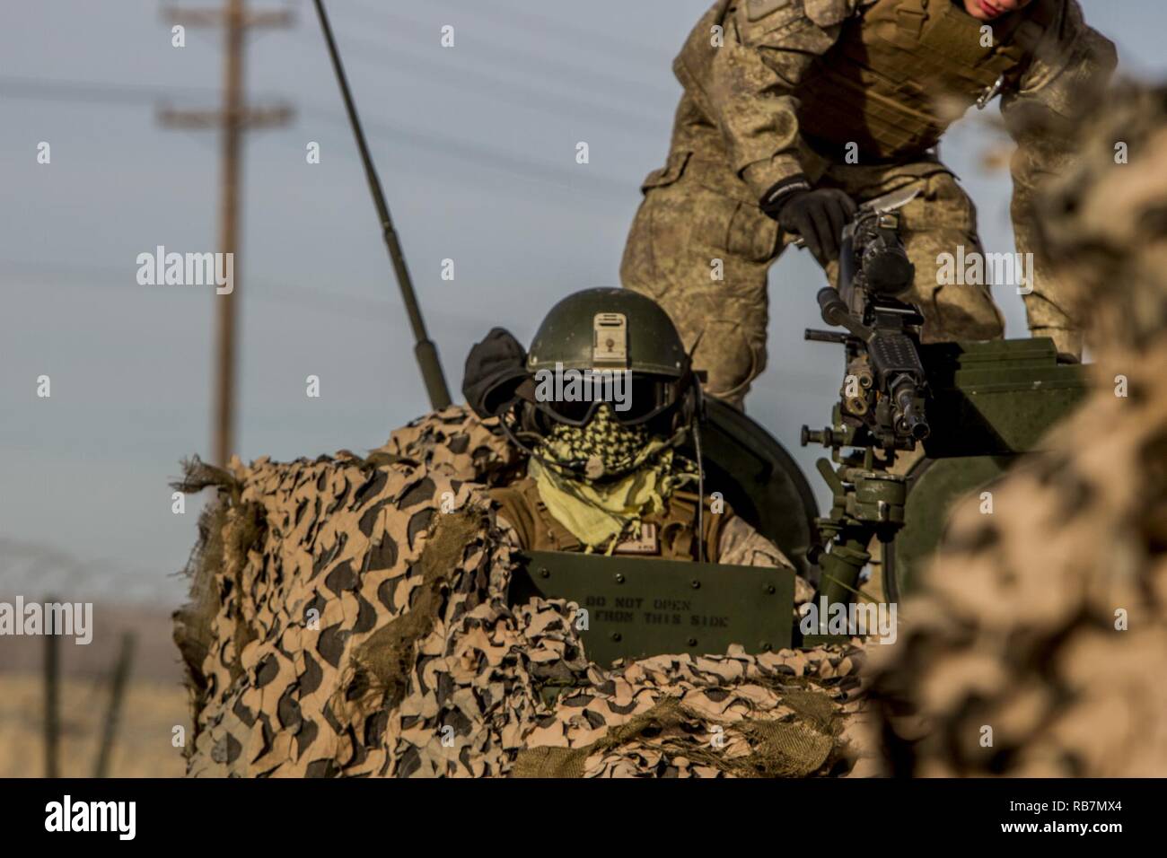 New zealands queen alexandras mounted rifles hi-res stock photography ...