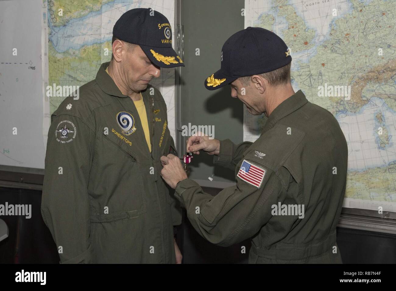 MEDITERRANEAN SEA (Dec. 7, 2016) Cmdr. Jason L. Chuderewicz, commanding ...