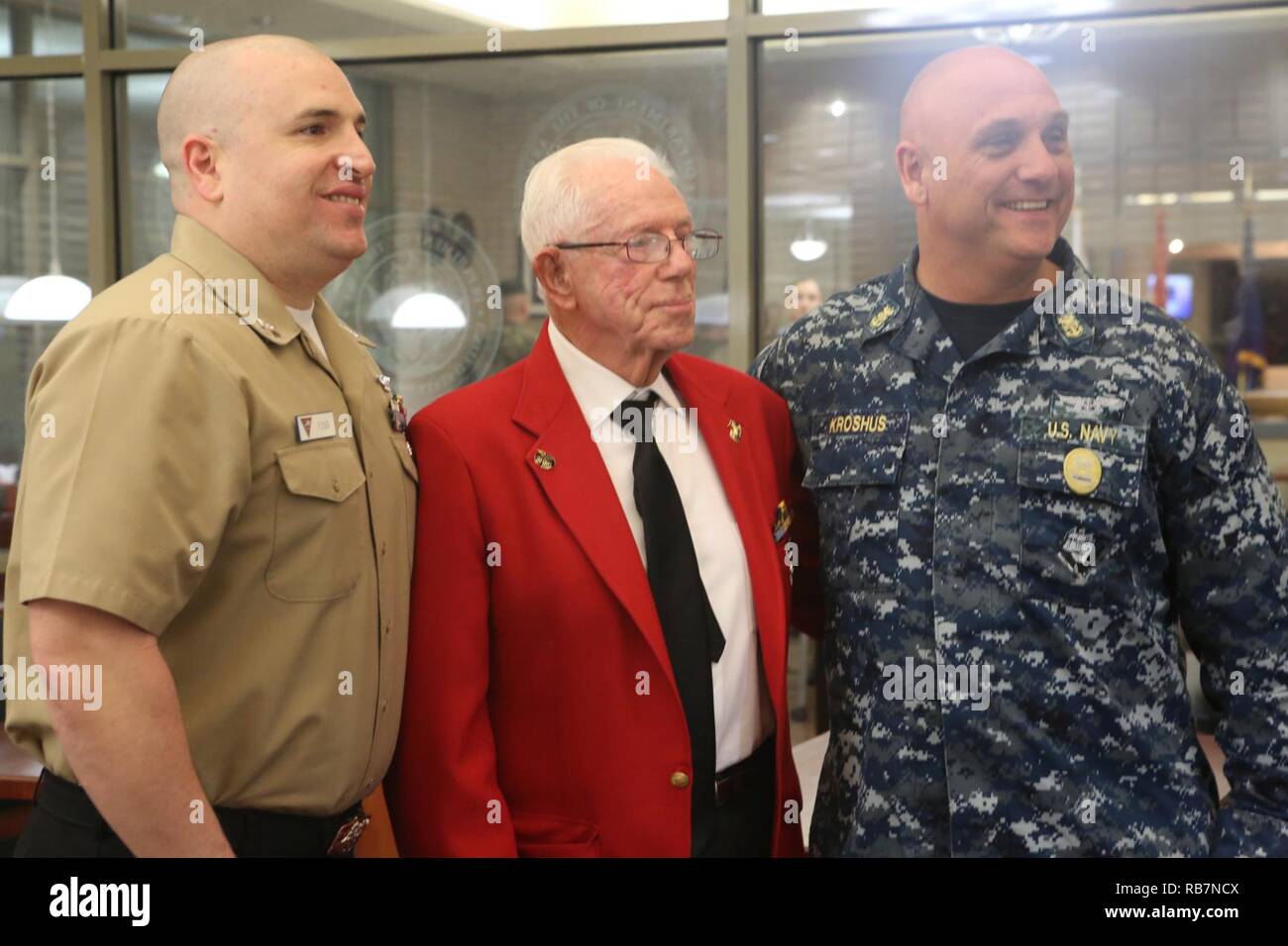 NAVAL AIR STATION FORT WORTH JOINT RESERVE BASE, Texas – Retired Marine ...