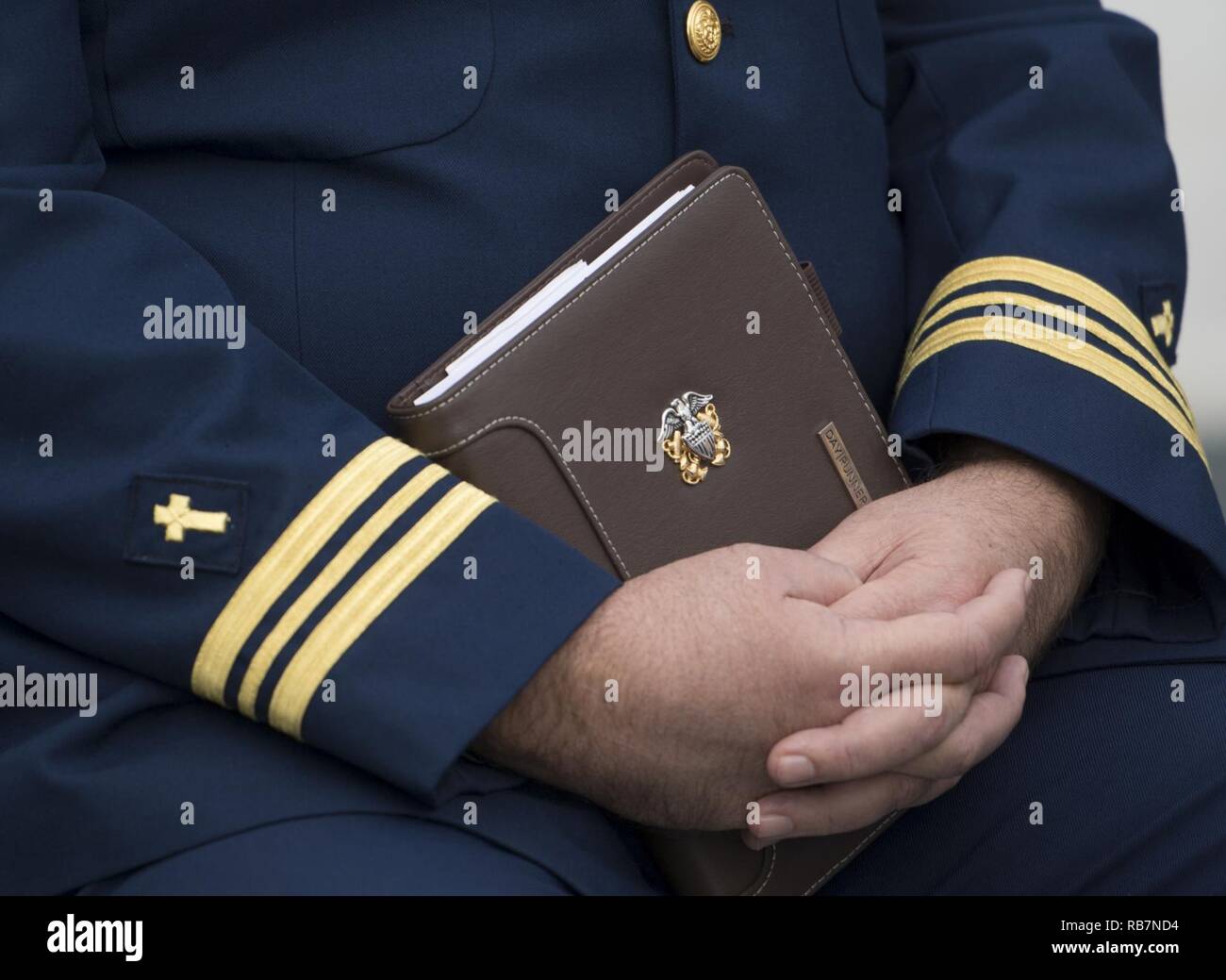 Lt. Cmdr. Todd Fowler, chaplain at Coast Guard Sector Maryland-National ...