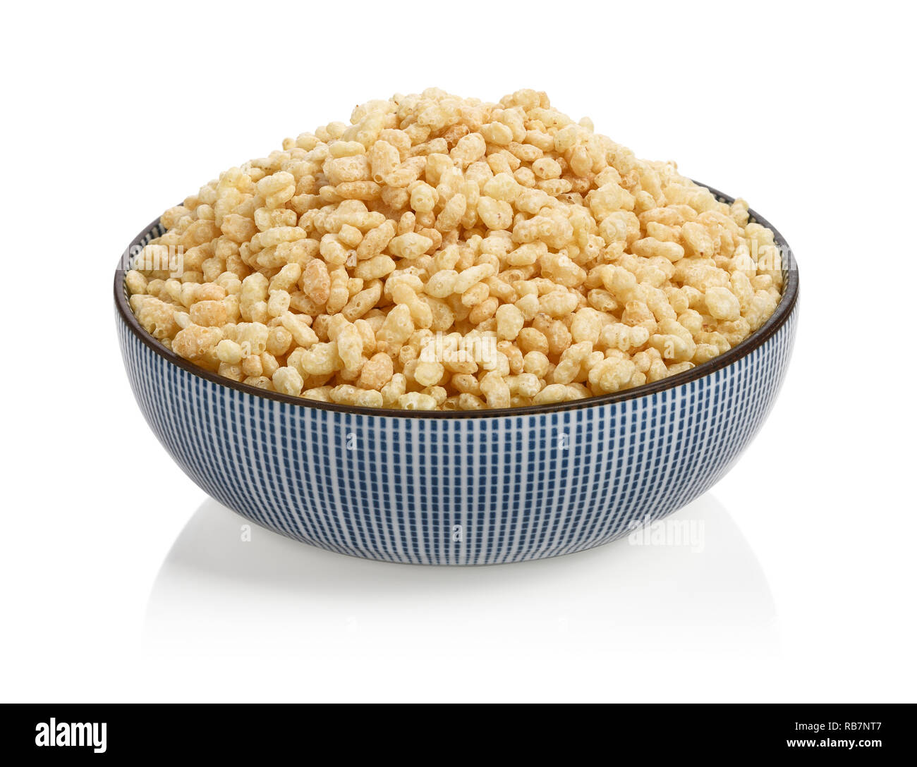 A bowl filled with Kellogg's Ricicles breakfast cereal Stock Photo - Alamy