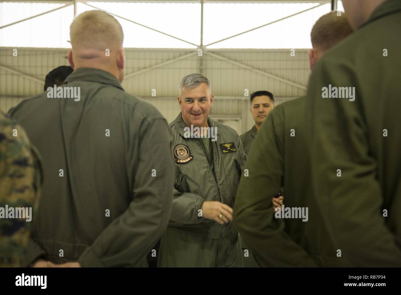 The Assistant Commandant of the Marine Corps, Gen. Glenn M. Walters ...