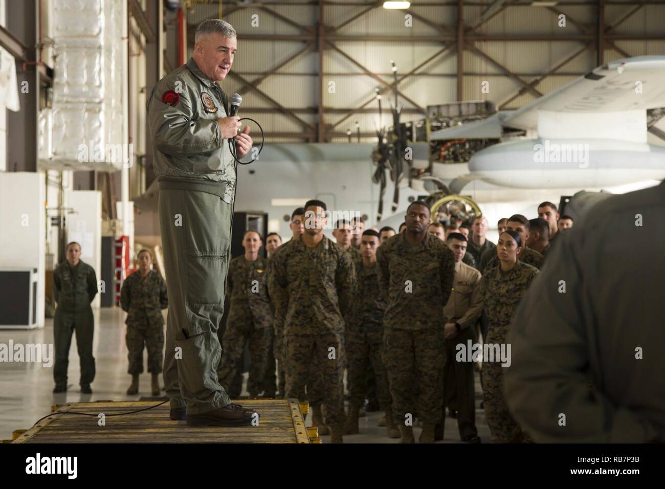 The Assistant Commandant of the Marine Corps, Gen. Glenn M. Walters ...