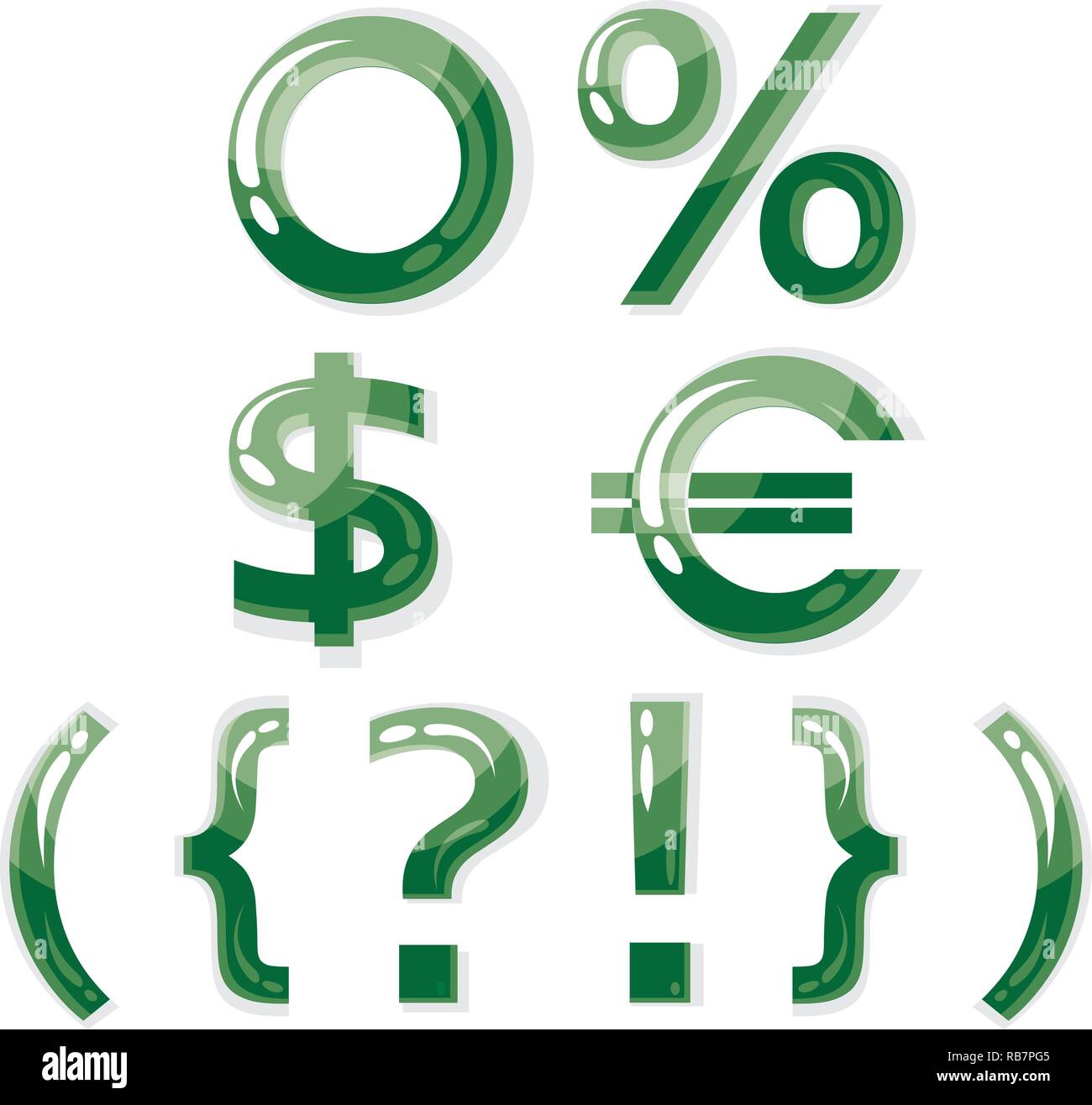 Percentage sign percent symbol Stock Vector Images - Alamy