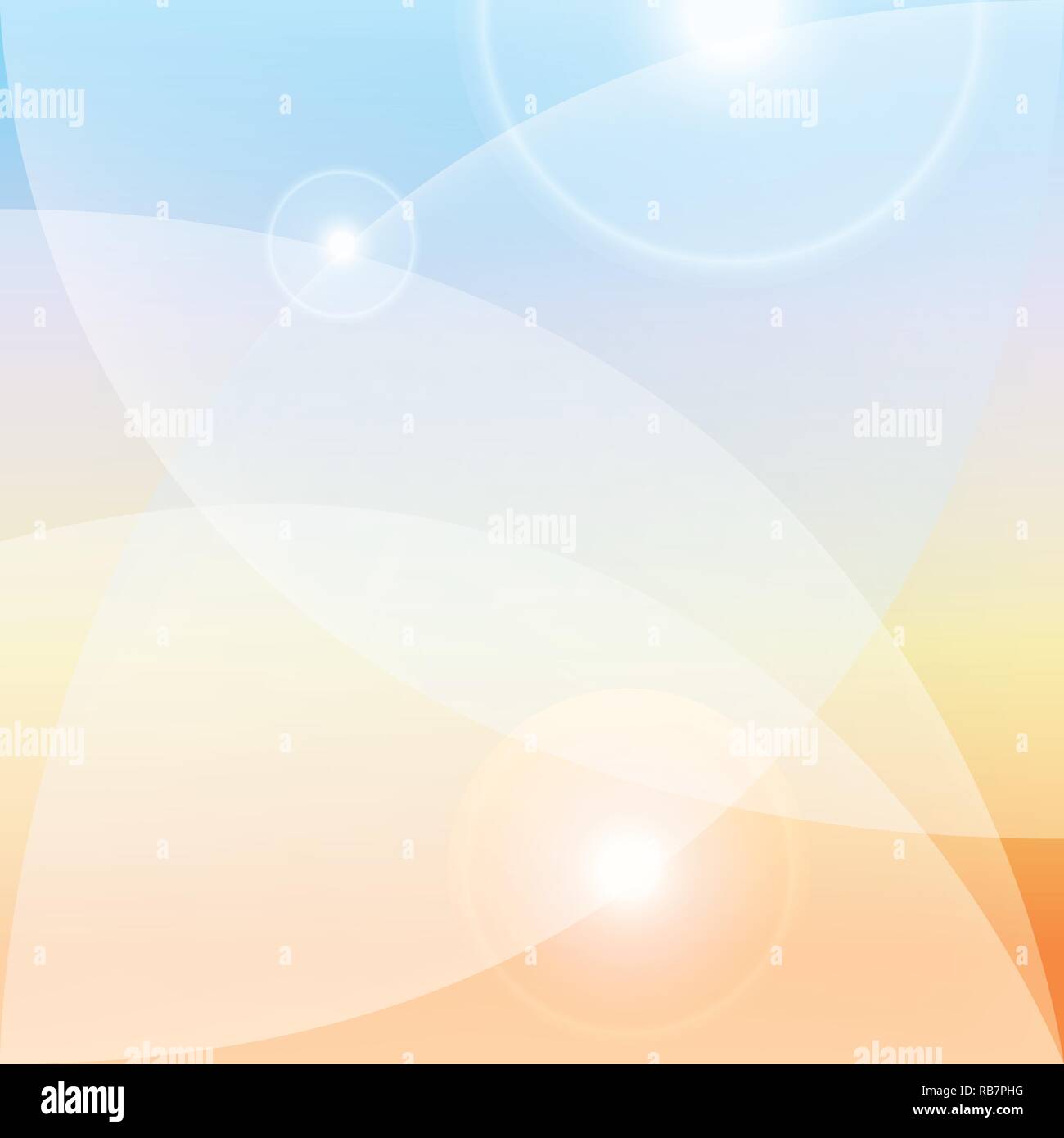 Colorful light background, lenses flare effect Stock Vector Image & Art ...