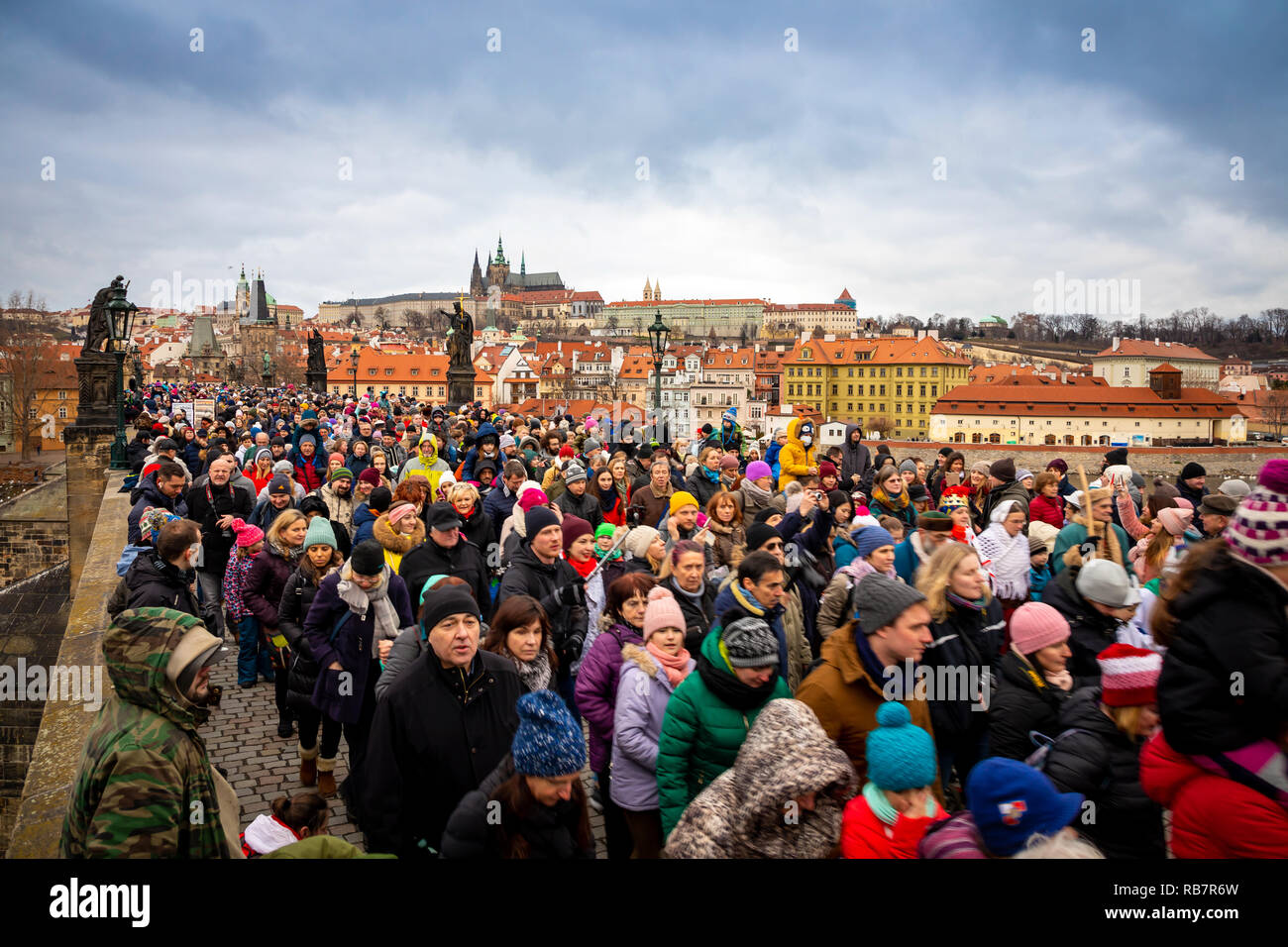 Prague people hi-res stock photography and images - Alamy