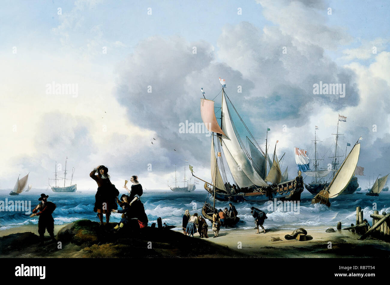 Dutchman embarking hi-res stock photography and images - Alamy