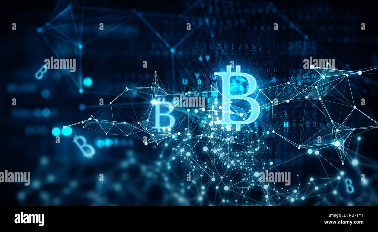 Cryptocurrency background concept Stock Photo - Alamy