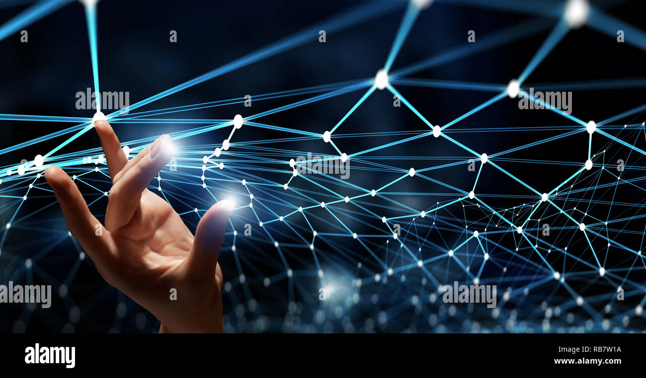 Connection technologies background Stock Photo - Alamy